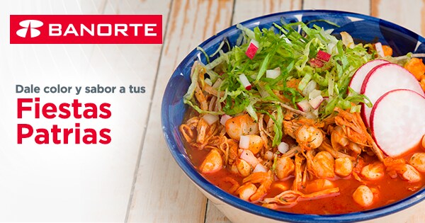 Menú para las fiestas patrias