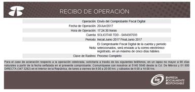 4) Sedebe elegir entre Abrir o Guardar el comprobante: